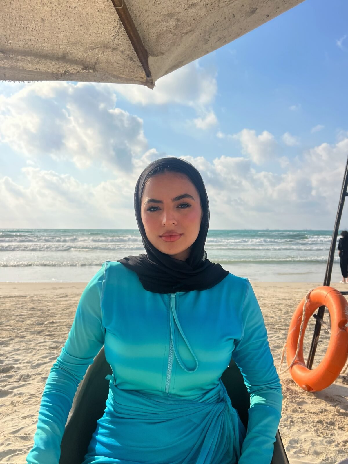 Swimming Hijab – Black – MOHRAA
